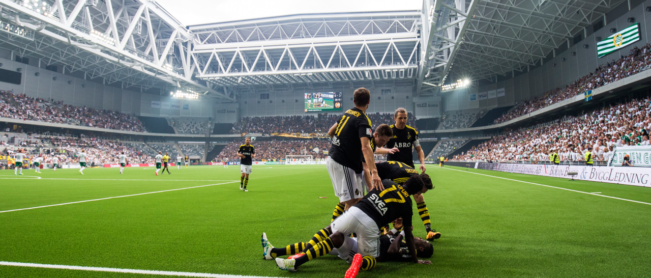 AIK:s 35:e tävlingsmatch på Tele2 Arena | AIK Fotboll