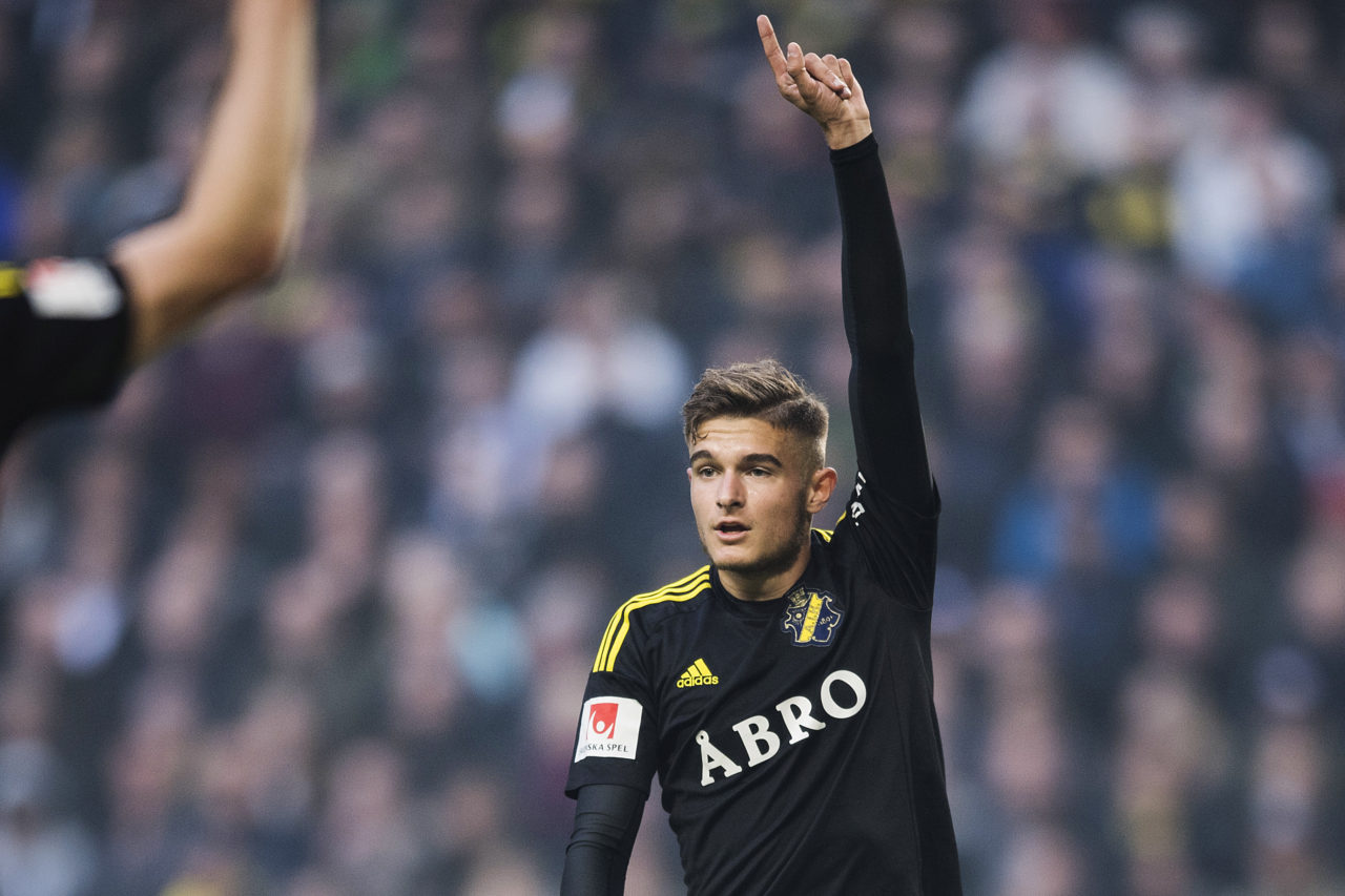 Christos Gravius lånas ut | AIK Fotboll