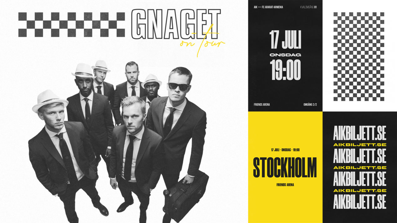 Gnaget on Tour tillbaka till Europacupspelet | AIK Fotboll